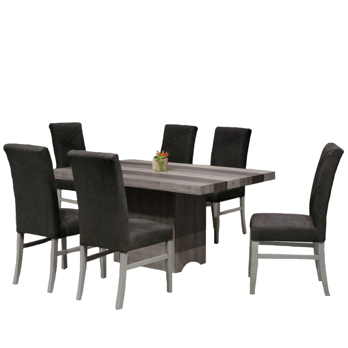 Comedor 6 Sillas Alanis Gris – Foly Muebles la mueblería más grande de ...