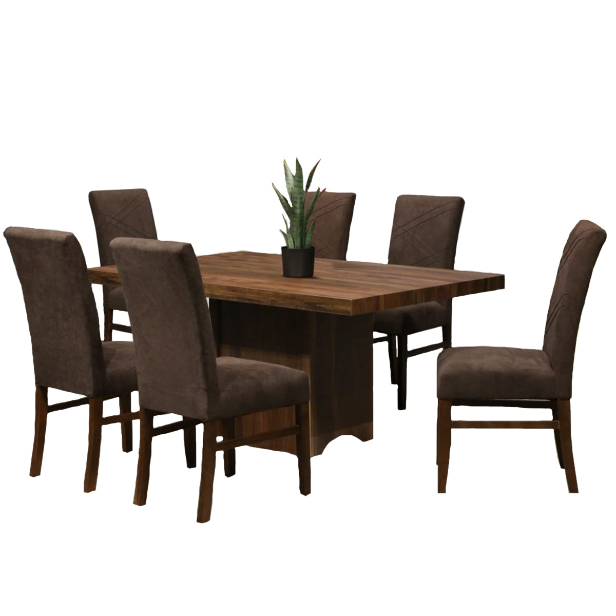 Comedor 6 Sillas Alanis Cafe – Foly Muebles la mueblería más grande de ...