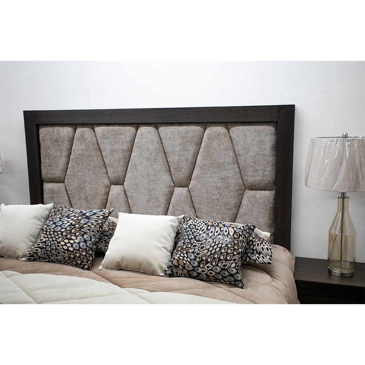 Recamara King Size Napoles Nuez 5 Piezas – Foly Muebles la mueblería ...