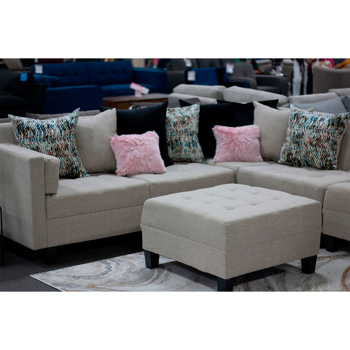 Sala Esquinera Praga Beige – Foly Muebles la mueblería más grande de la ...