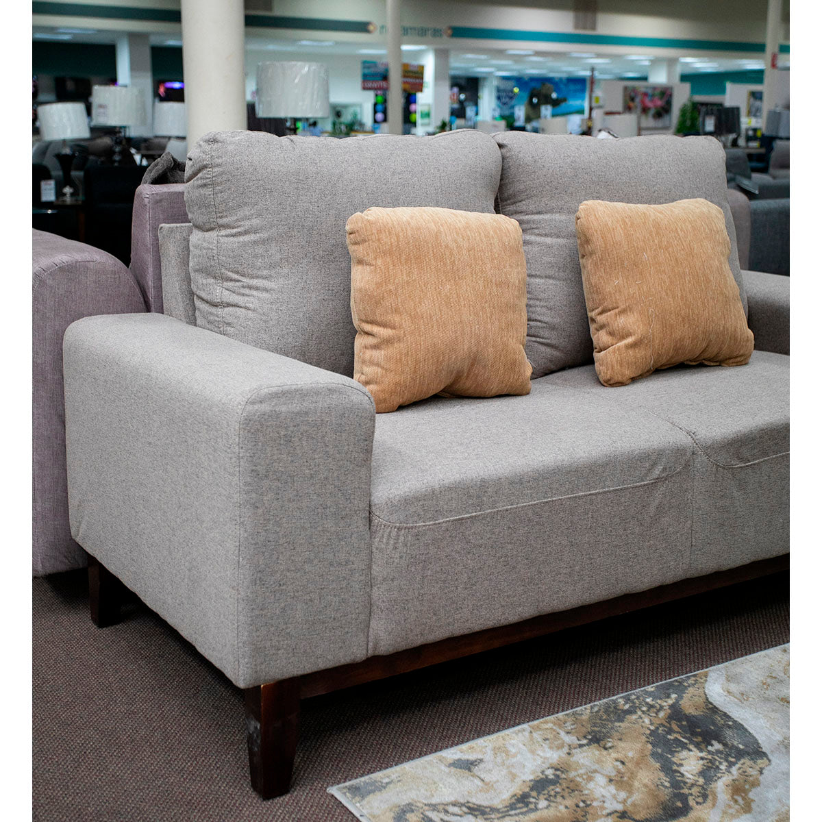 Sala Oliva Cafe Latte 2 Piezas – Foly Muebles la mueblería más grande ...