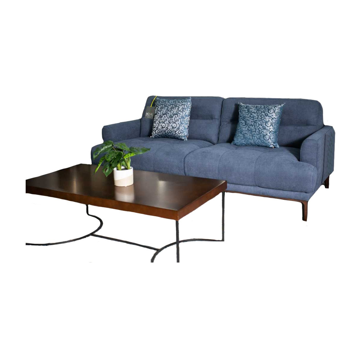 Sofa Felix Rugrat Azul – Foly Muebles la mueblería más grande de la región